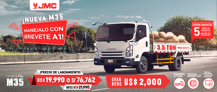 JMC Perú Camiones | Promociones